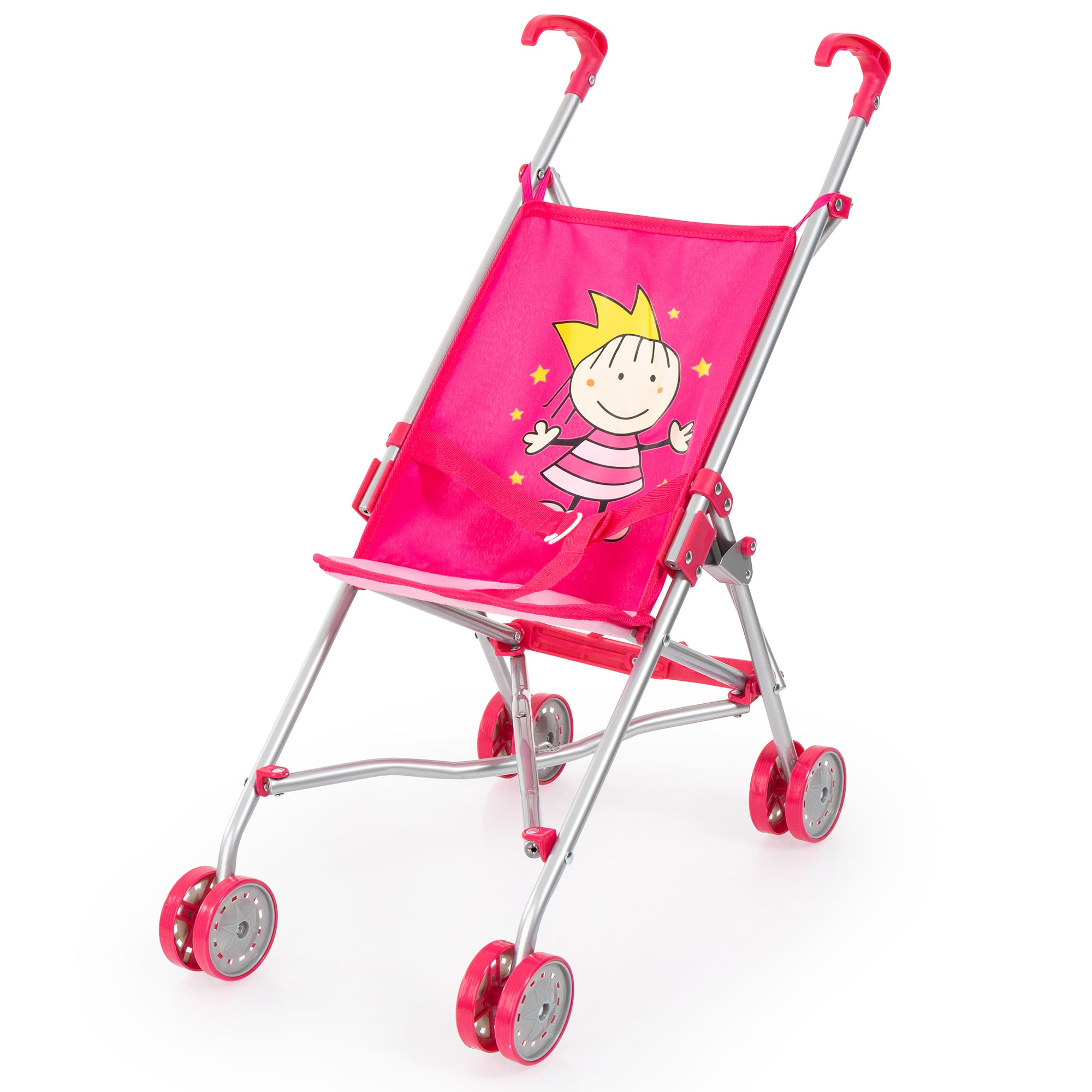 Bayer Design Princess Doll Buggy - Hot Pink, For Dolls Up To 18", Idea ...