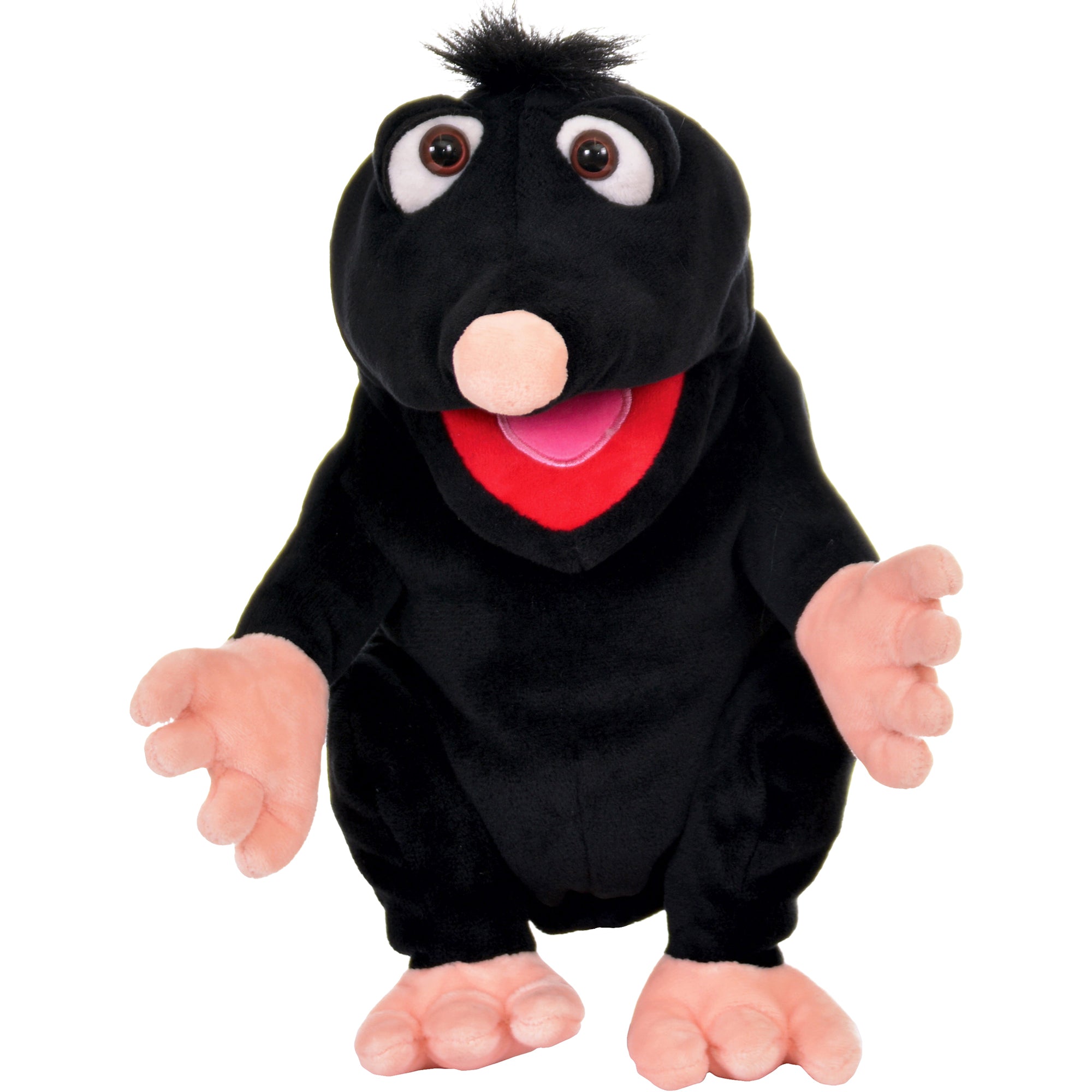 Living Puppets Hugo The Black Mole - 12" Hand Puppet for Creative Play ...