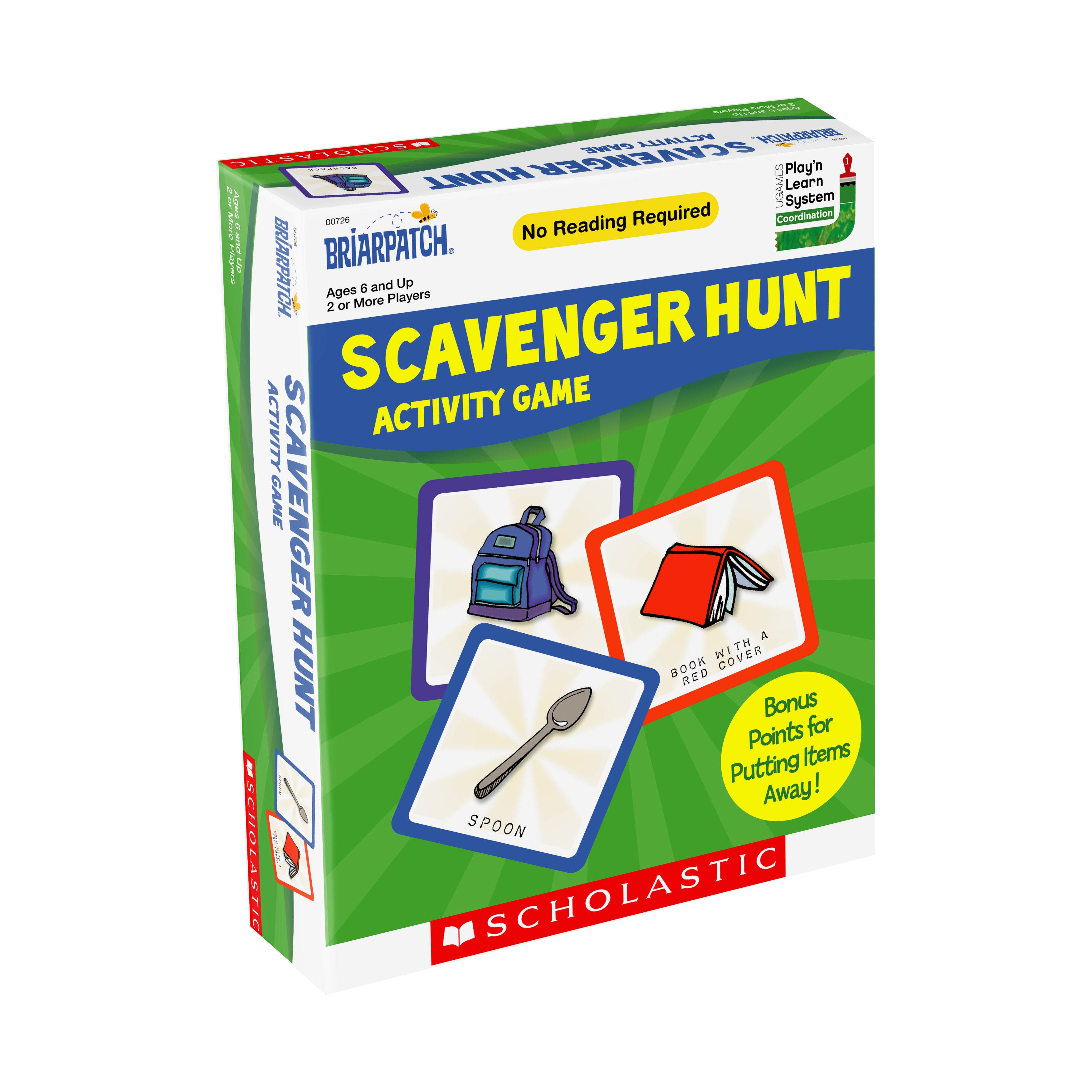 Scholastic Scavenger Hunt Indoor Family Game by Briarpatch – Toys"R"Us
