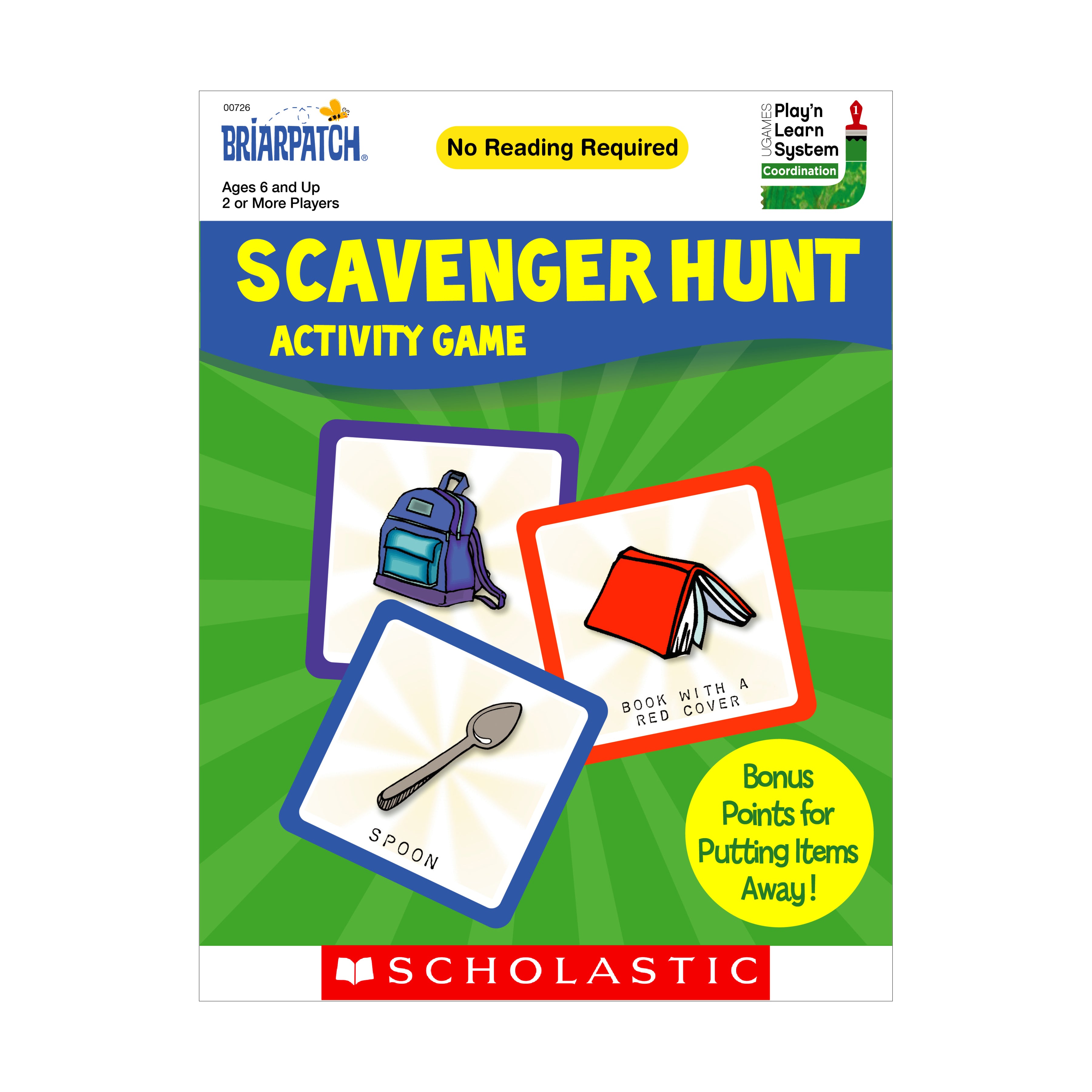 Scholastic Scavenger Hunt Indoor Family Game by Briarpatch – Toys"R"Us