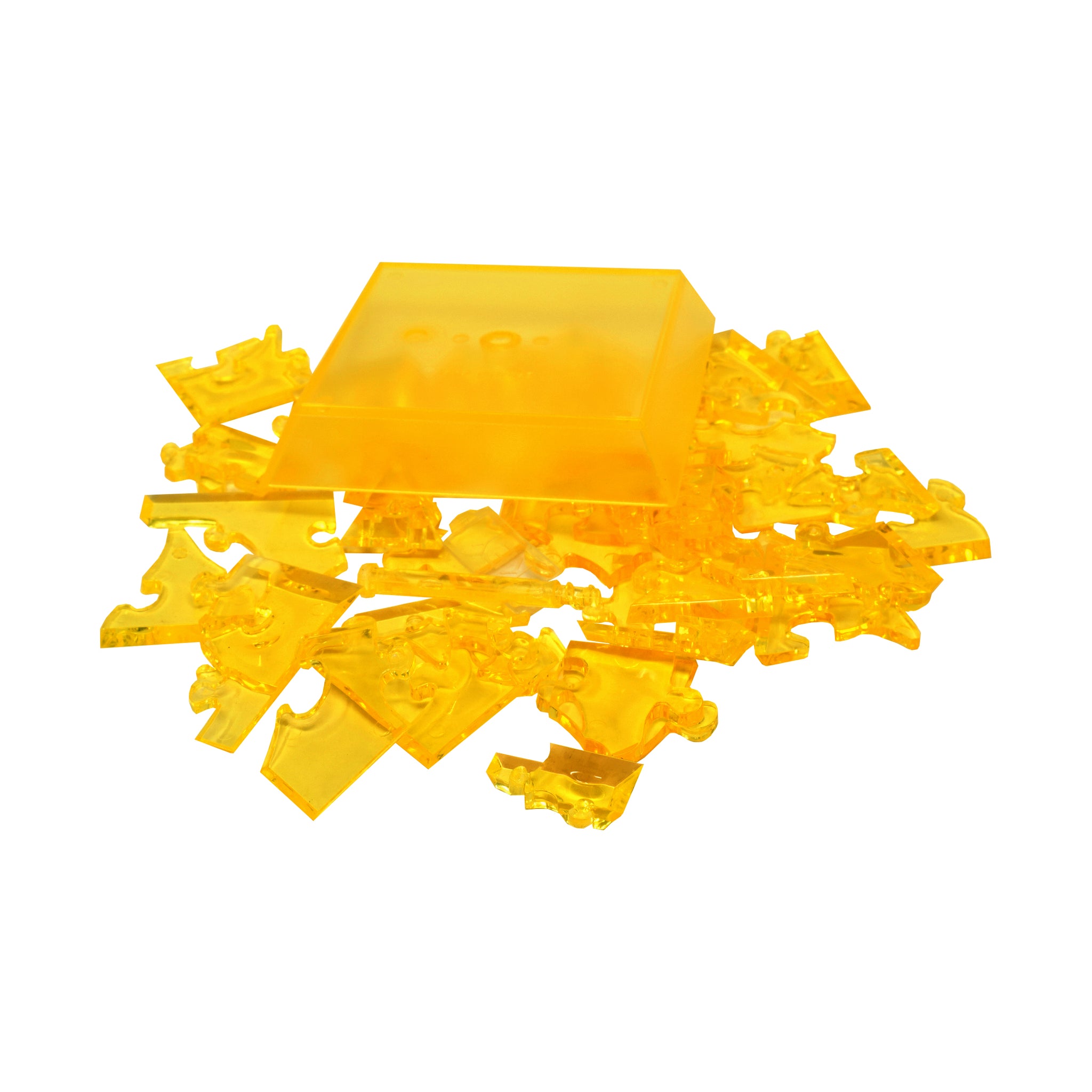 Lustrous Gold 3D Crystal Pyramid Puzzle - 38 Pieces – Toys"R"Us