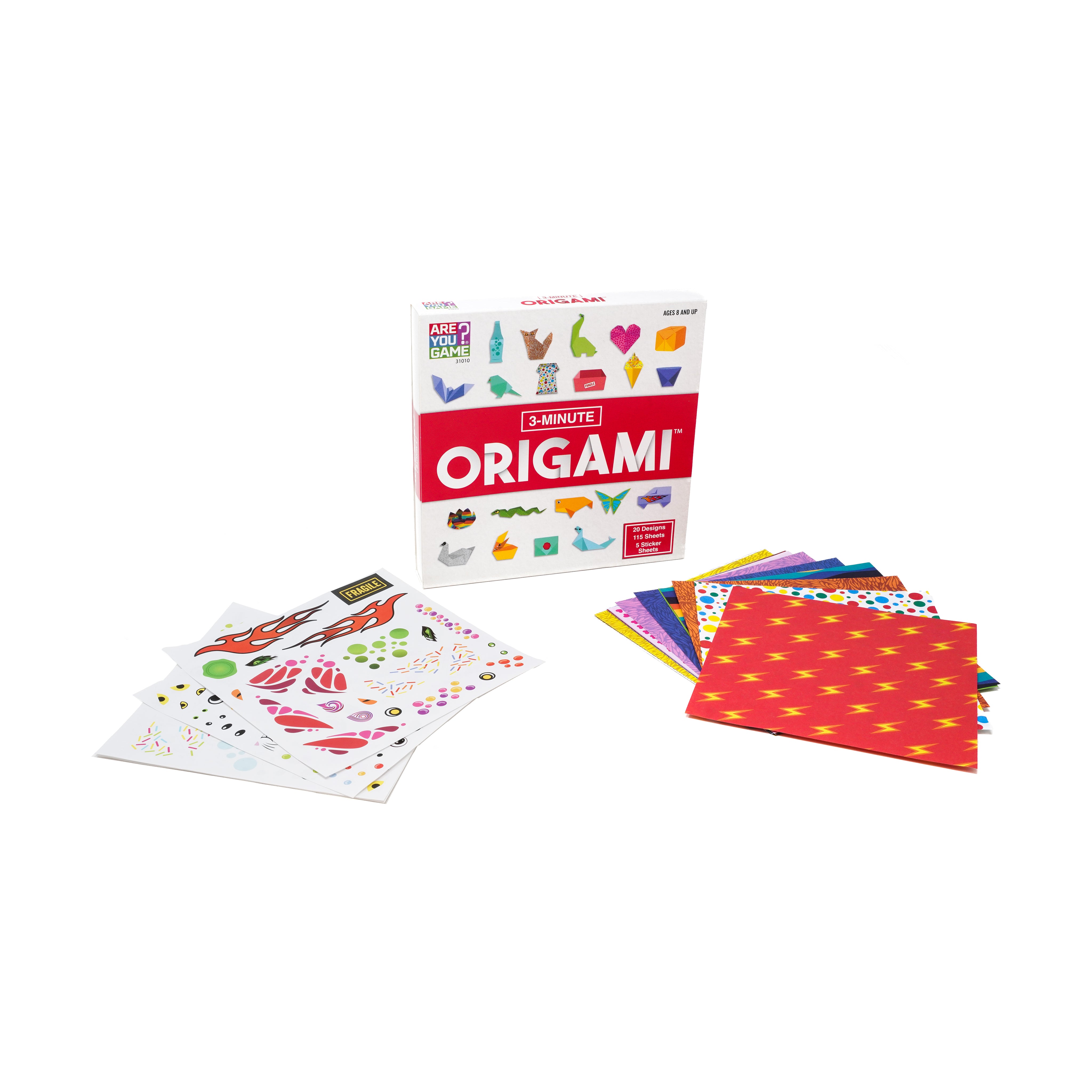 3-Minute Origami: Quick-Fold Paper Magic Kit – Toys"R"Us