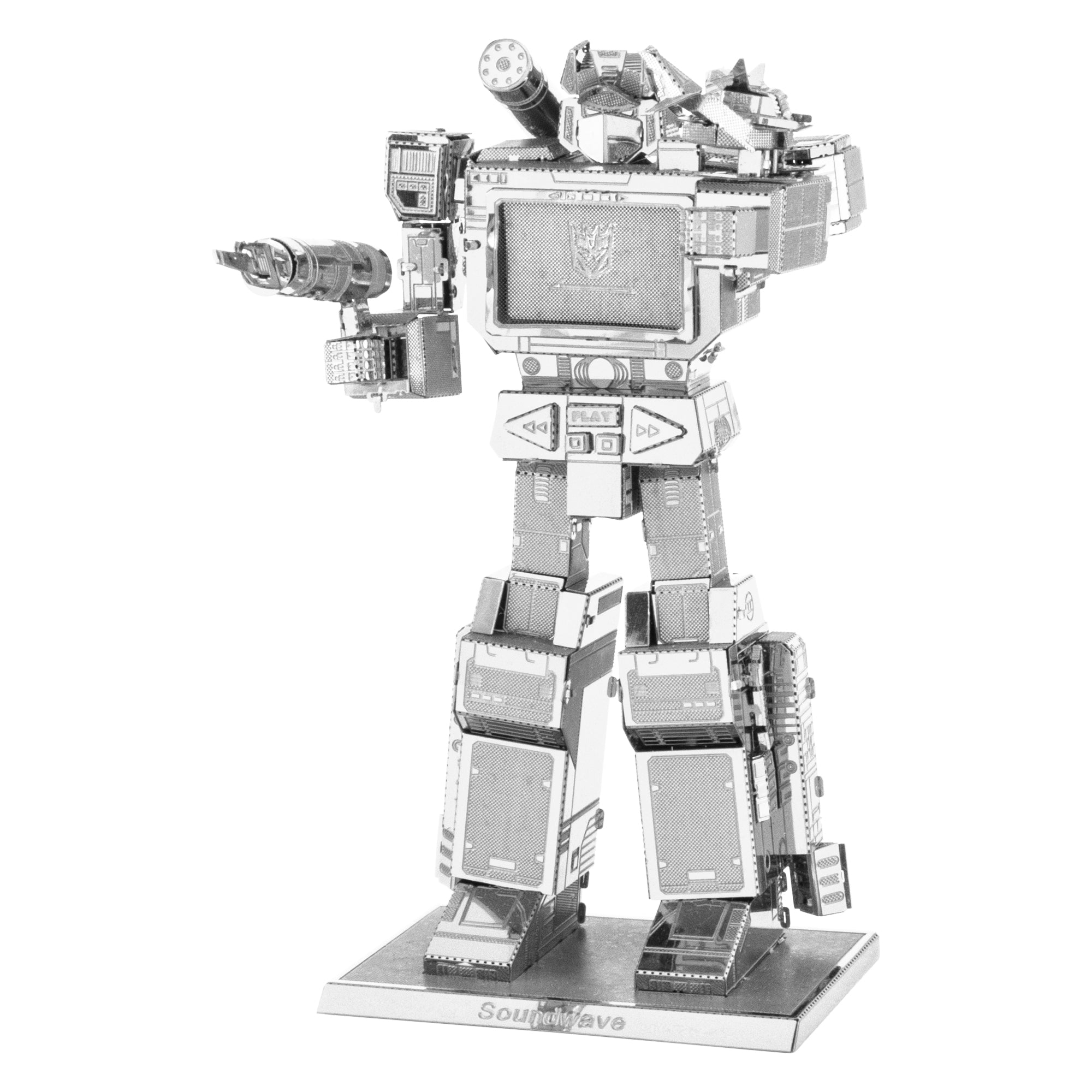 Metal Earth 3D Metal Model Kit - Transformers Soundwave – Toys"R"Us