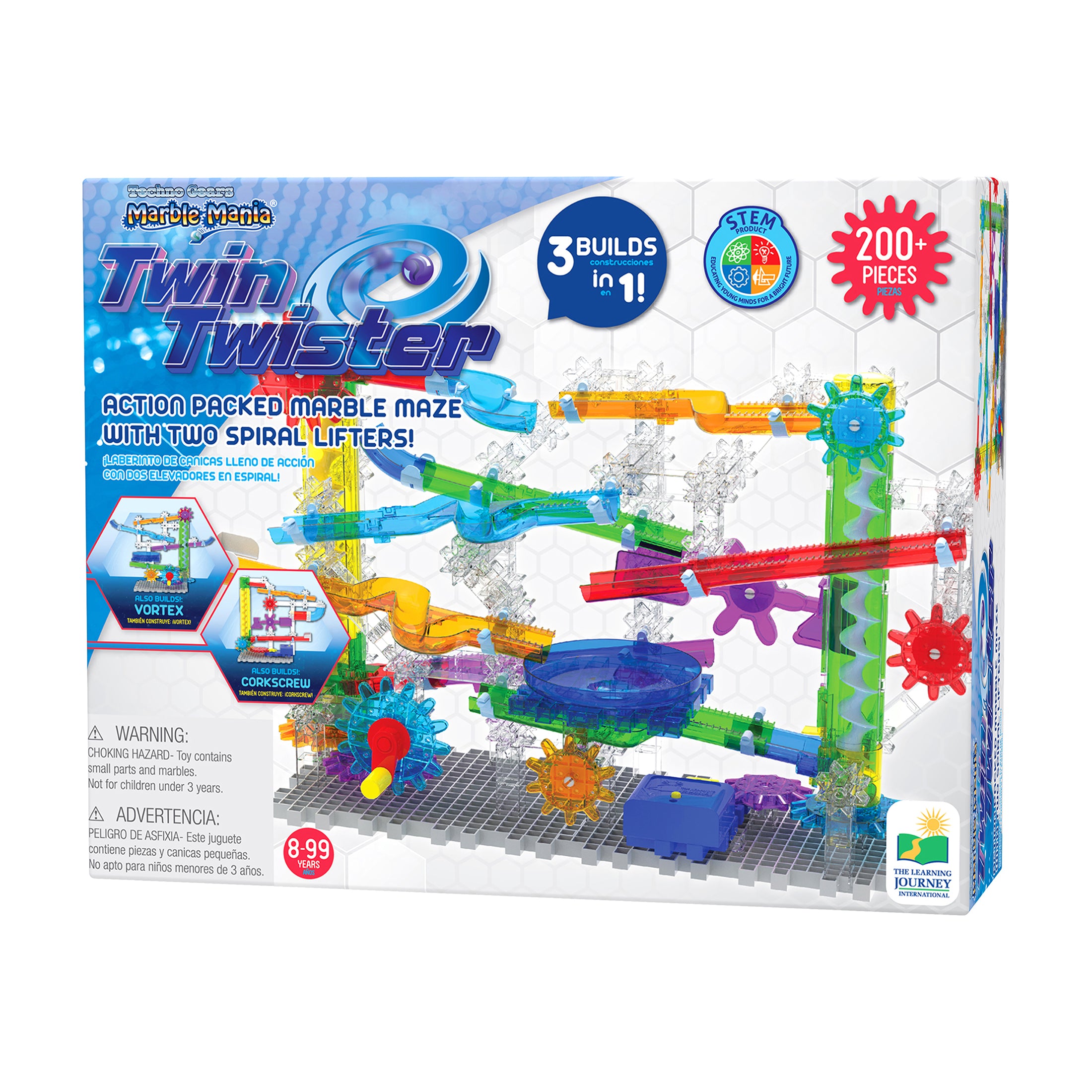 Techno Gears Marble Mania - Twin Twister: 200+ Pcs – Toys"R"Us