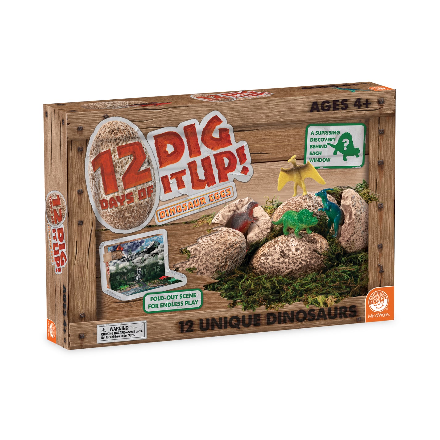 Dig It Up! Dinosaur Discovery Countdown Kit – 12 Exciting Dino Eggs ...