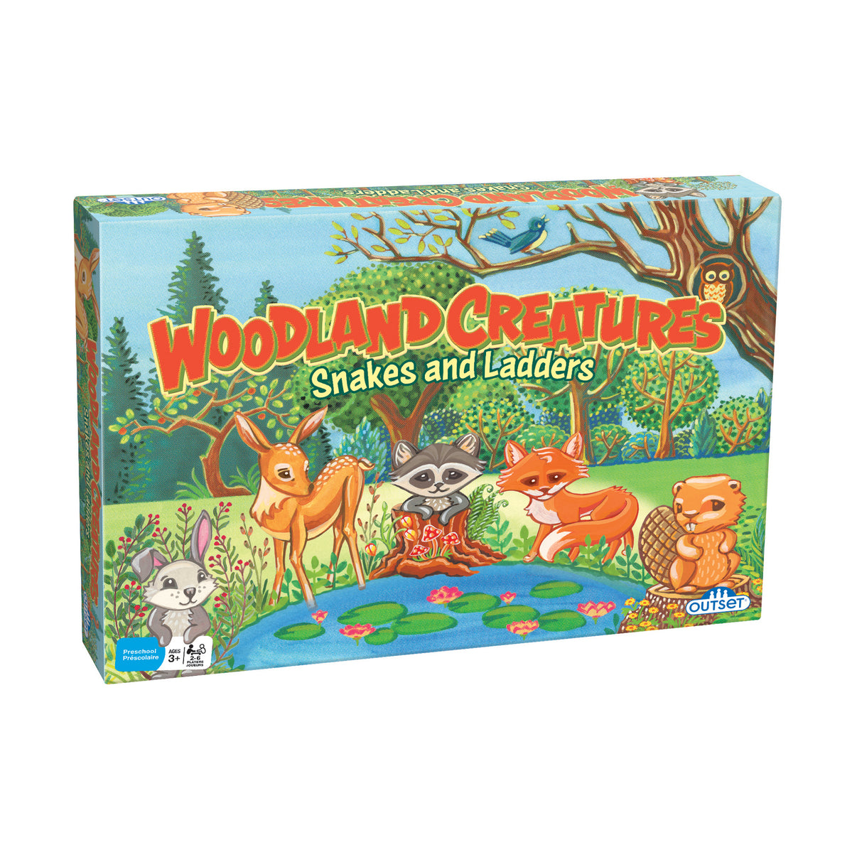 Woodland Creatures Snakes and Ladders Family Board Game – Toys"R"Us