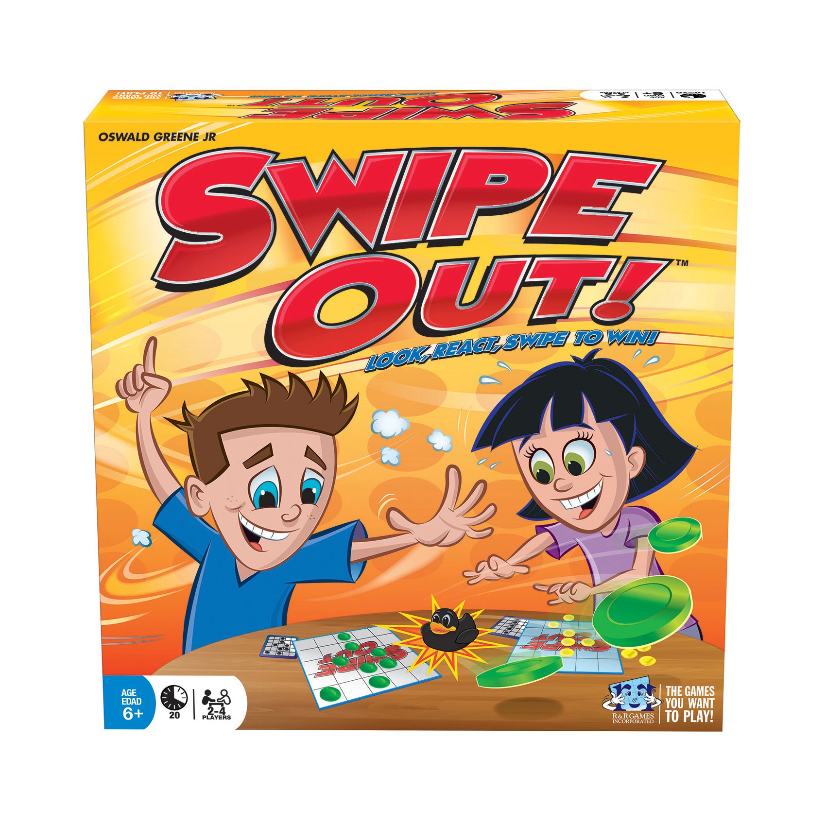 Swipe Out! Fast-Paced Pattern Matching Board Game – Toys"R"Us