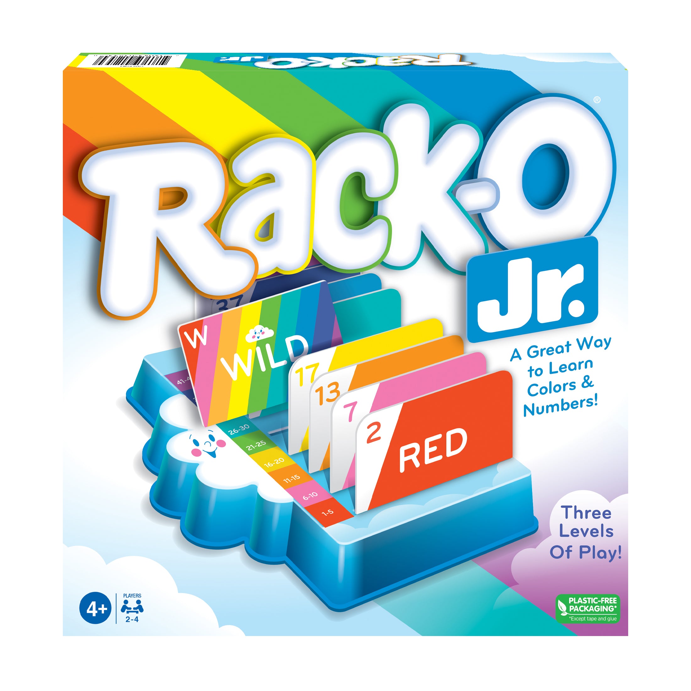 Rack-O Jr. Rainbow Sequence Card Game – Toys"R"Us